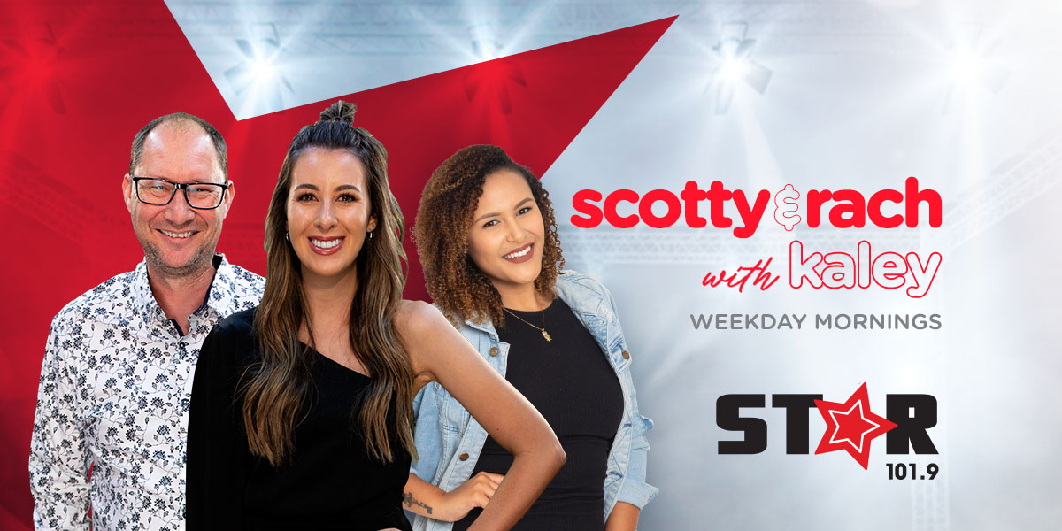 Scotty & Rach with Kaley - Star 1019